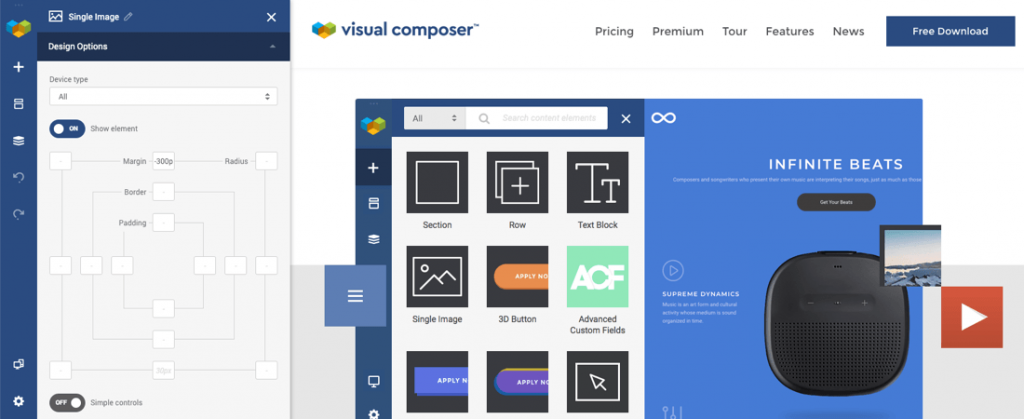 How To Overlapoverlay An Image From One Row Onto Another Visual Composer Website Builder