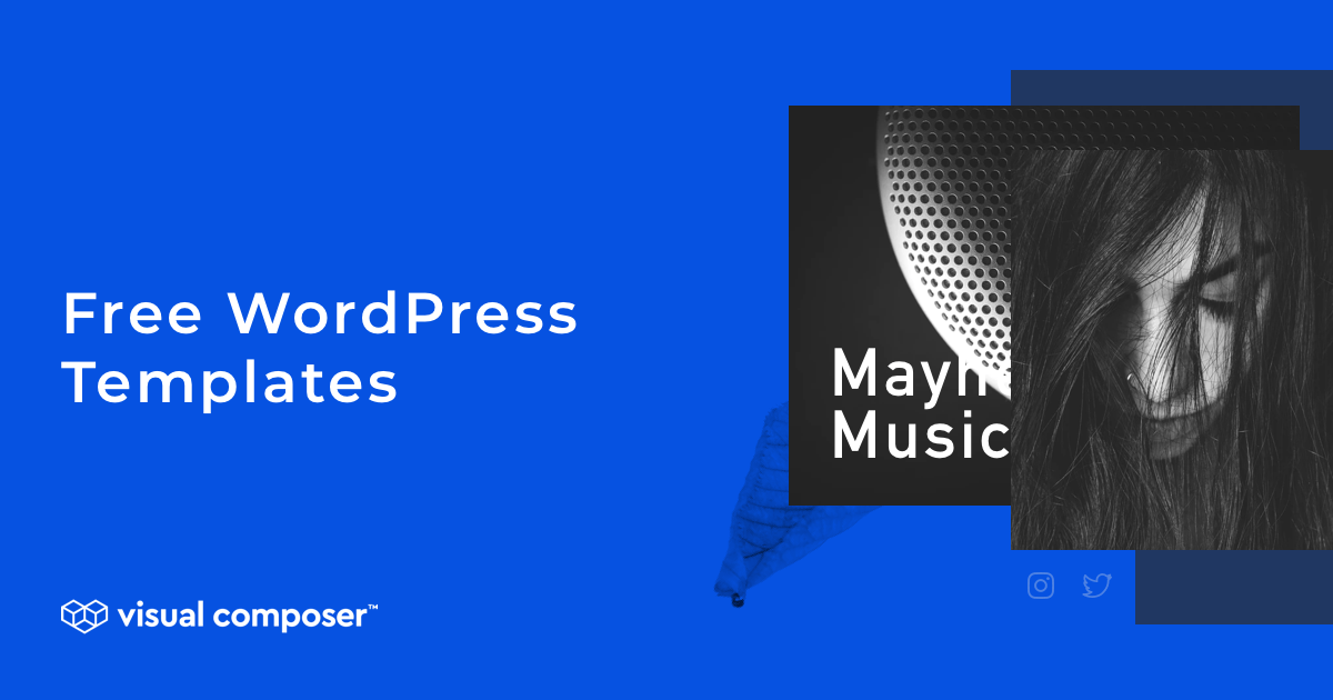 Best Free WordPress Templates To Download Visual Composer Website Builder