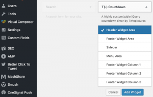 Add a Countdown Timer in WordPress - Visual Composer Website Builder