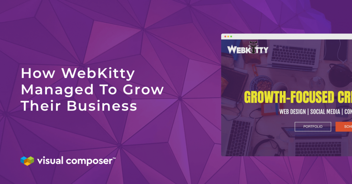 How WebKitty Agency Managed to Grow Using Visual Composer