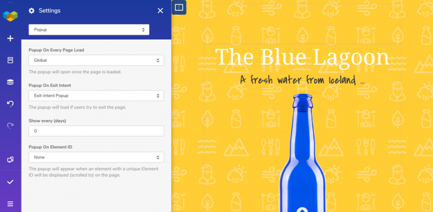 How to create an exit-intent popup in WordPress - Visual Composer Website Builder