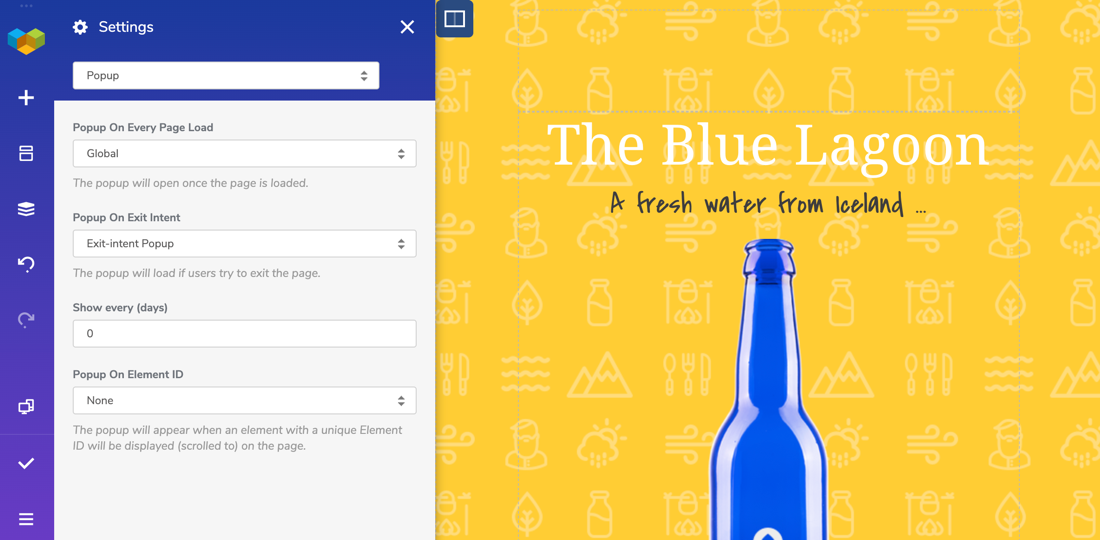 How To Create An Exit Intent Popup In Wordpress Visual Composer Website Builder