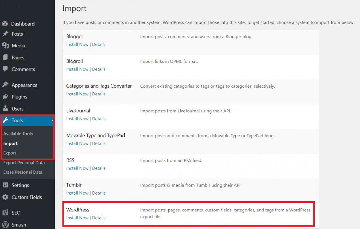 How To Migrate Your WordPress Site - Visual Composer Website Builder