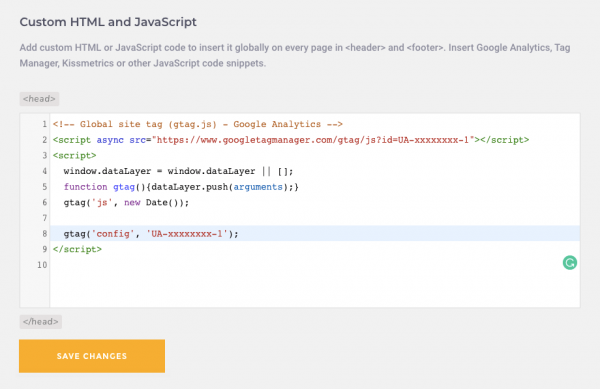 How To Add Google Analytics To WordPress - Visual Composer Website Builder