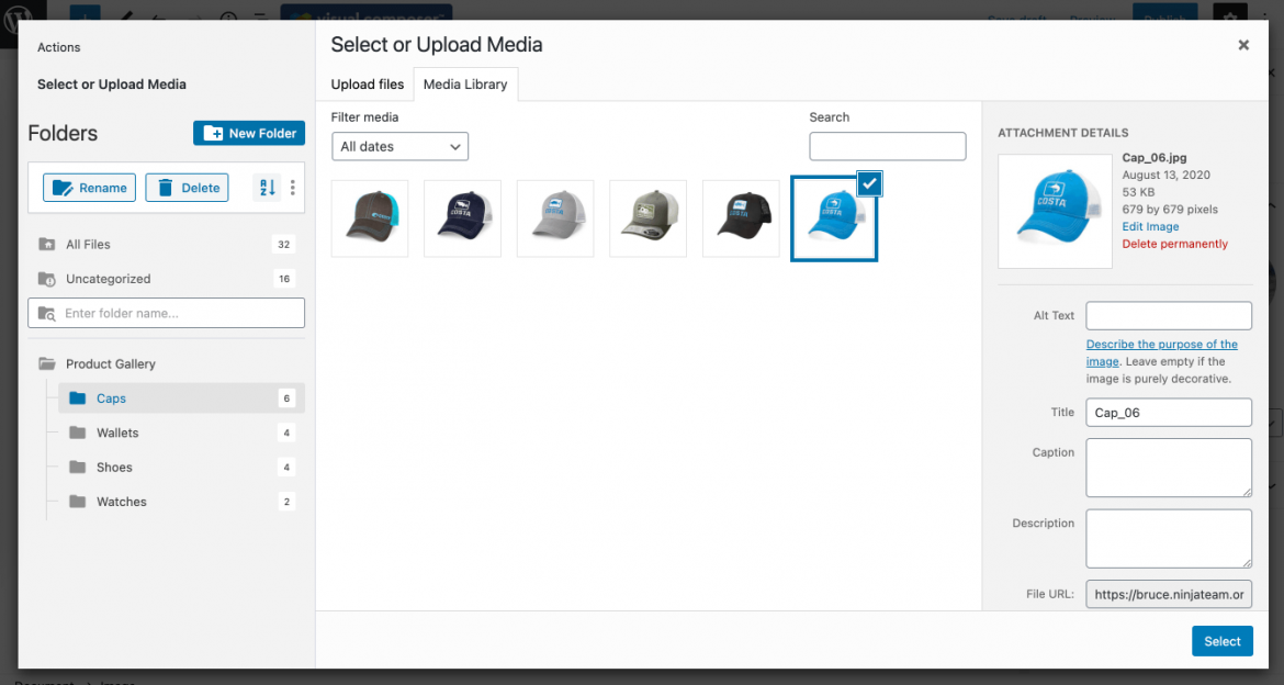 How To Organize Your WordPress Media Library