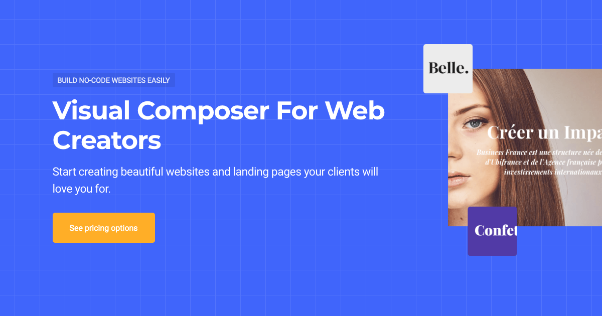 No-Code Website Builder for Web Creators | Visual Composer | WordPress