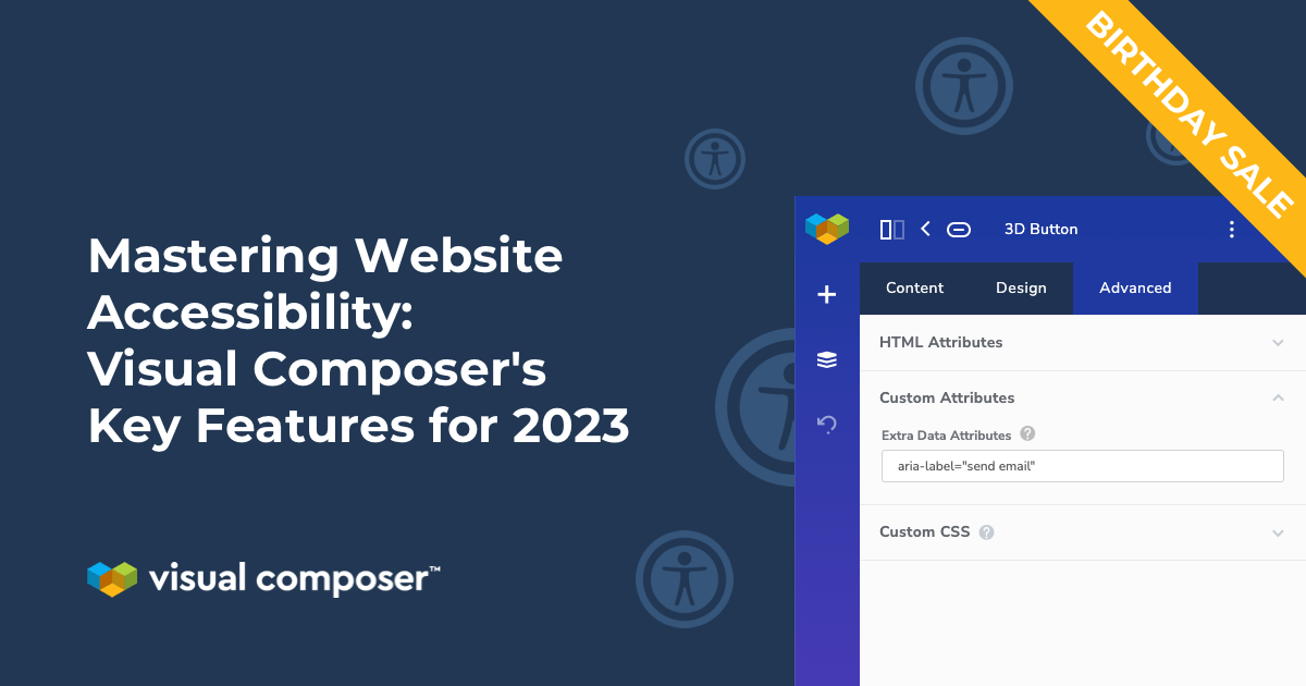Visual Composer's Key Features for Accessible Websites in 2023